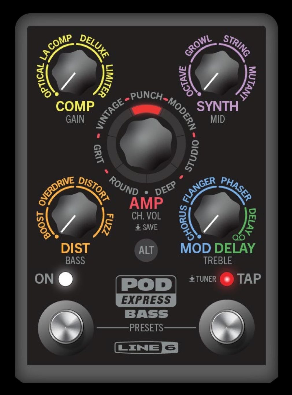 "POD EXPRESS BASS" – Drummond Musique