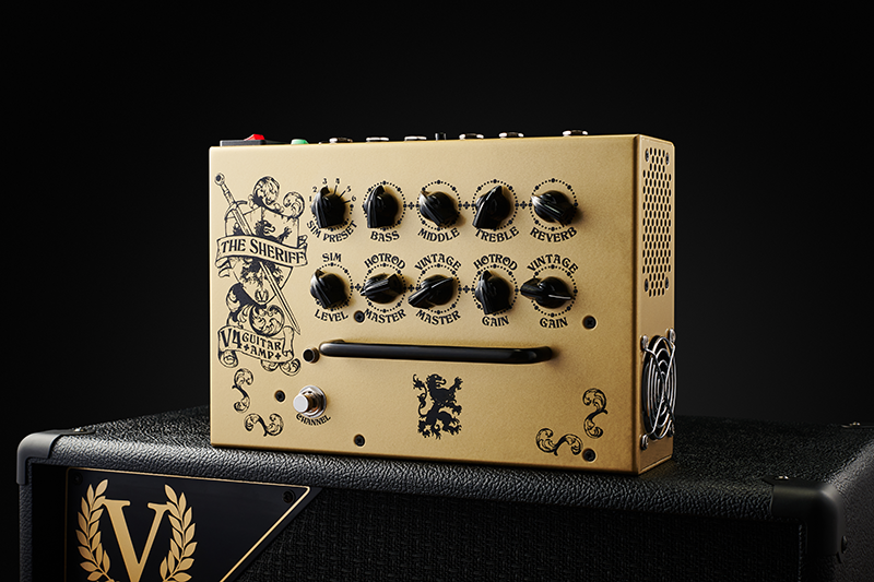 Guitar amplifier "V4 SHERIFF POWER AMP TN-HP" 180W – Drummond Musique